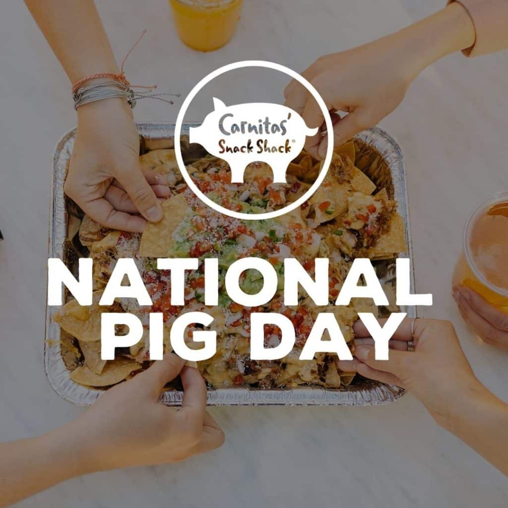 National Pig Day - Carnitas Snack Shack
