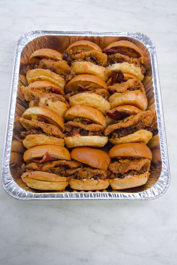 Triple Threat Sliders (1 Dozen) - Carnitas Snack Shack